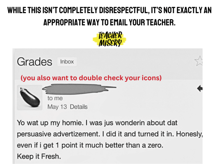 How To Write An Email to a Teacher: Do’s and Don’ts | Teacher Misery