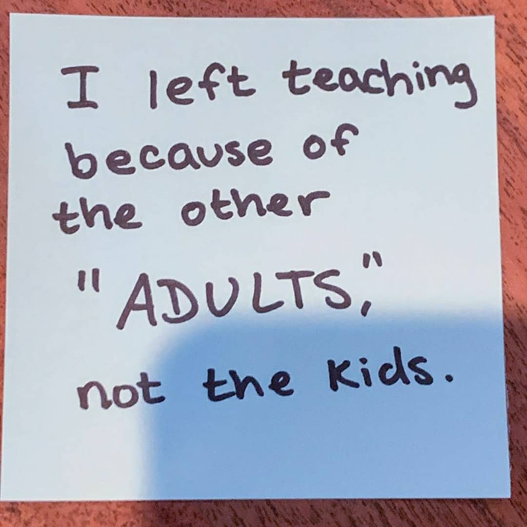 Teacher Cries in Class from Lack of Support - Teacher Misery