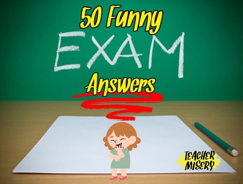 50 FUNNY Exam Answers By Students (LOLz Inside)