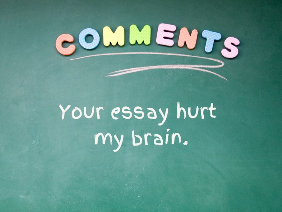 List of Comments for Student Writing | Teacher Misery